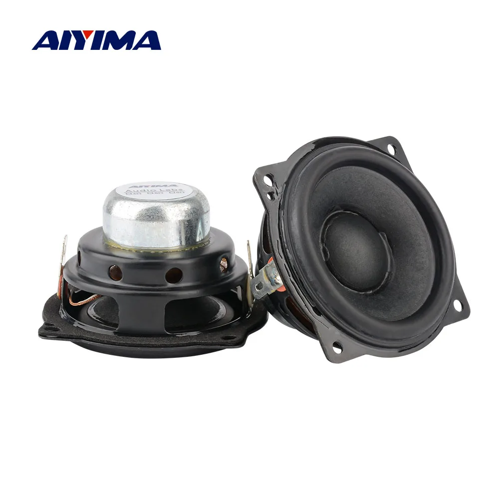 AIYIMA 2.25 inch 4 Ohm 10W Full Range Speaker Neodymium Long Stroke DIY ...