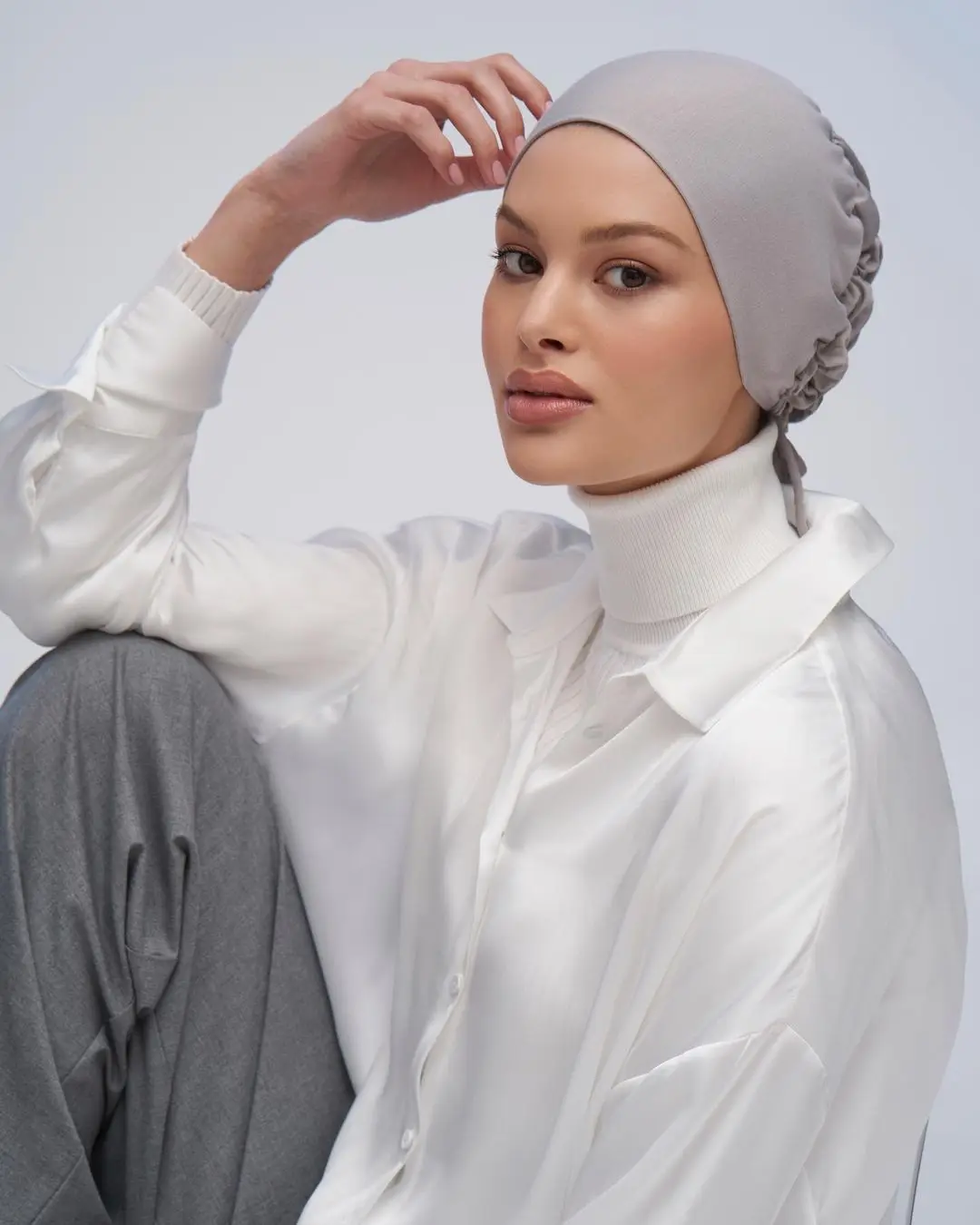 Fashion-Muslim-Hijab-Cap-Women-s-Ruffled-Stretch-Cotton-Under-Scarf ...