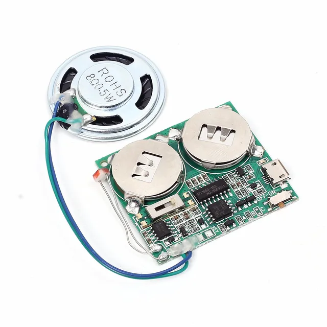 Recordable Sound Module Push Button/Light Control Activated 8M Capacity ...