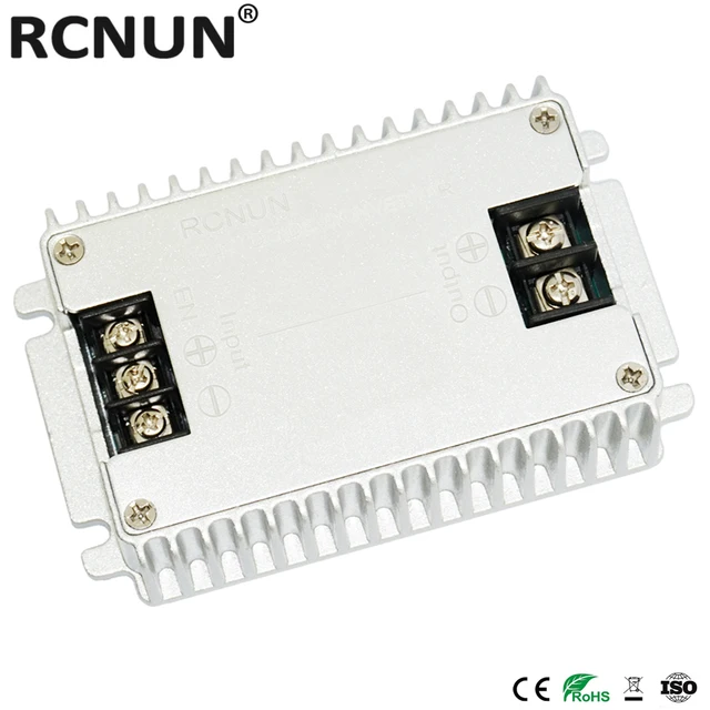 Rcnun Új Design 36V 48 V-24 V 10A 20A Dc-Dc Power Converter Lépjen Le 30-60 Voltra 12 Voltos ...