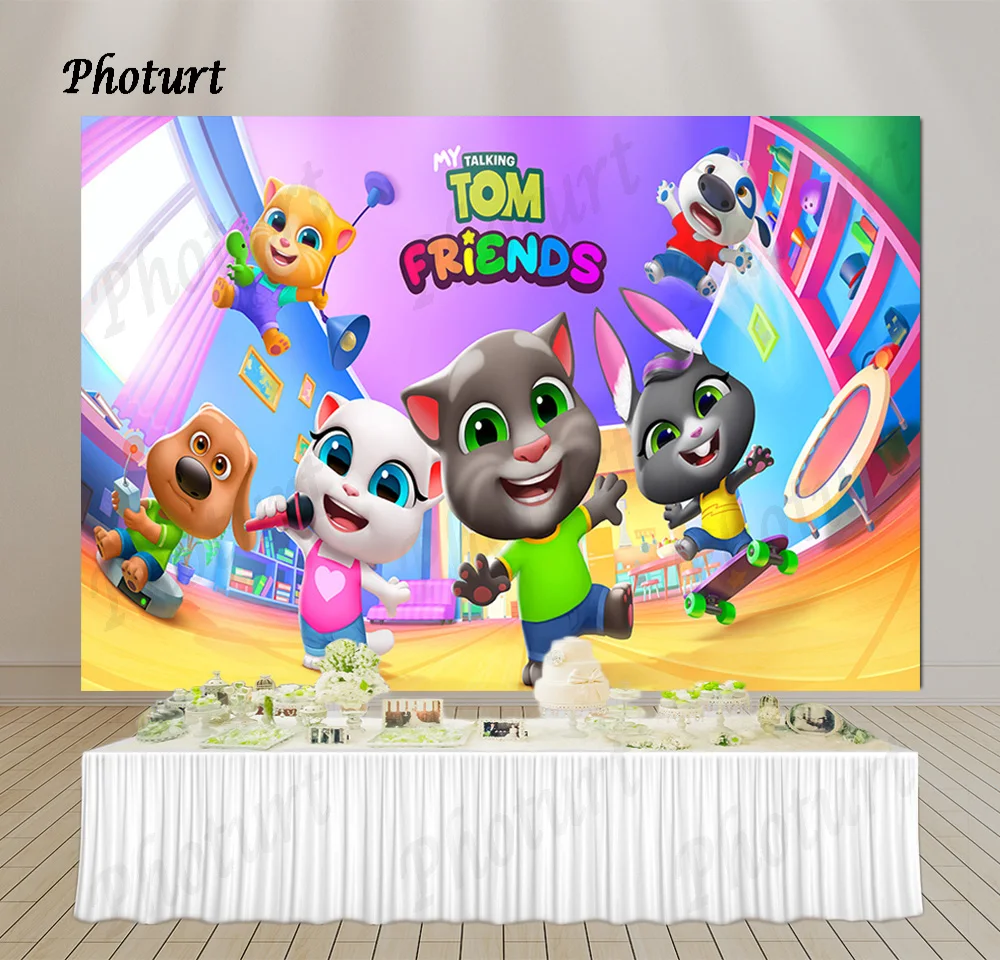 Talking Tom YouTube Banner: The Perfect Set-Up for Your Kid’s Viral ...