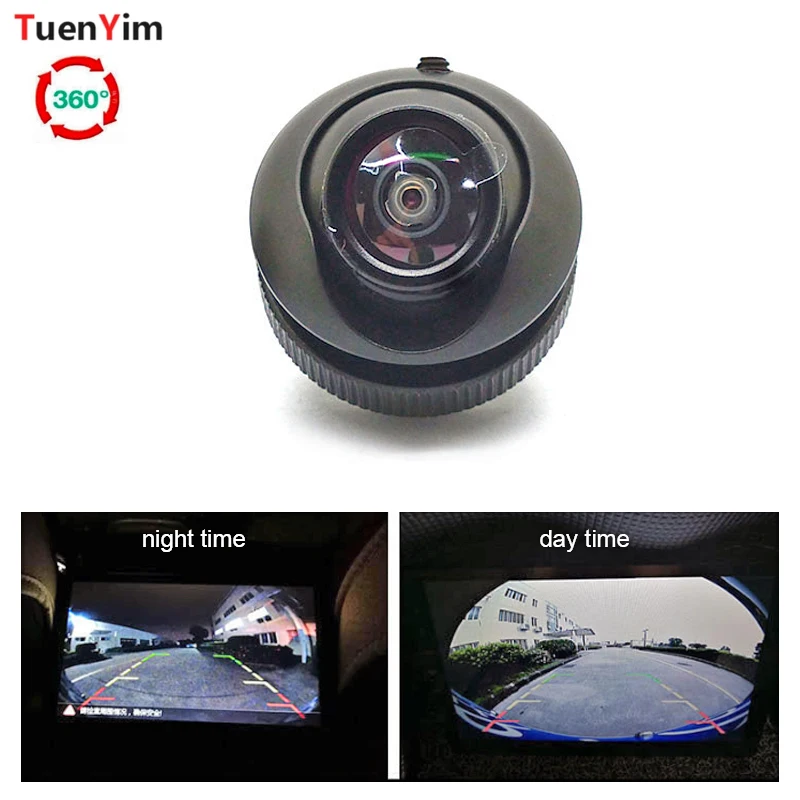 Real 170Degree wide angle Camera Car Rear/Side/Front view camera CCD HD ...