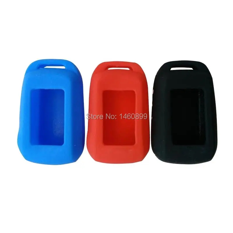 A92 Silicone Cover Key Case For Russian Two Way Car Alarm Lcd Remote Control Keychain Starline ...