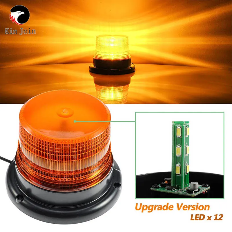 Ceiling-LED-School-Bus-Warning-Light-Car-Indicator-Flash-Alarm-24V12V ...