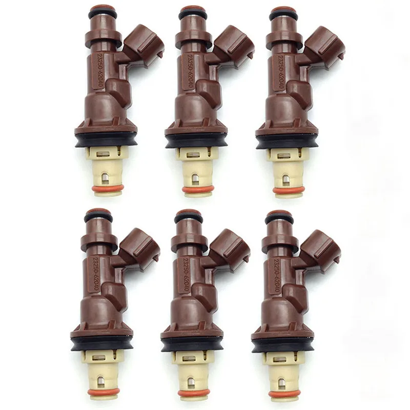 6PCS-For-Toyota-Tacoma-4Runner-Tundra-Fuel-Injectors-23250-62040-23250 ...