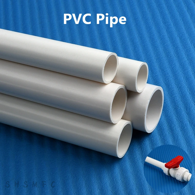 1pc-Length-50cm-Outer-Diameter-20-63mm-PVC-White-Pipe-Aquarium-Fish ...