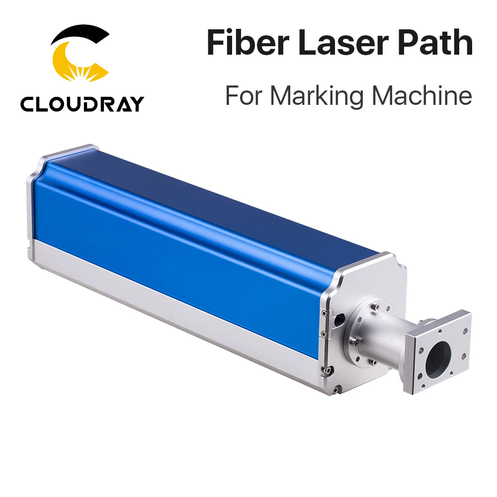 Cloudray Fiber Marking Laser Path Bule & Red Color Marking Optical ...