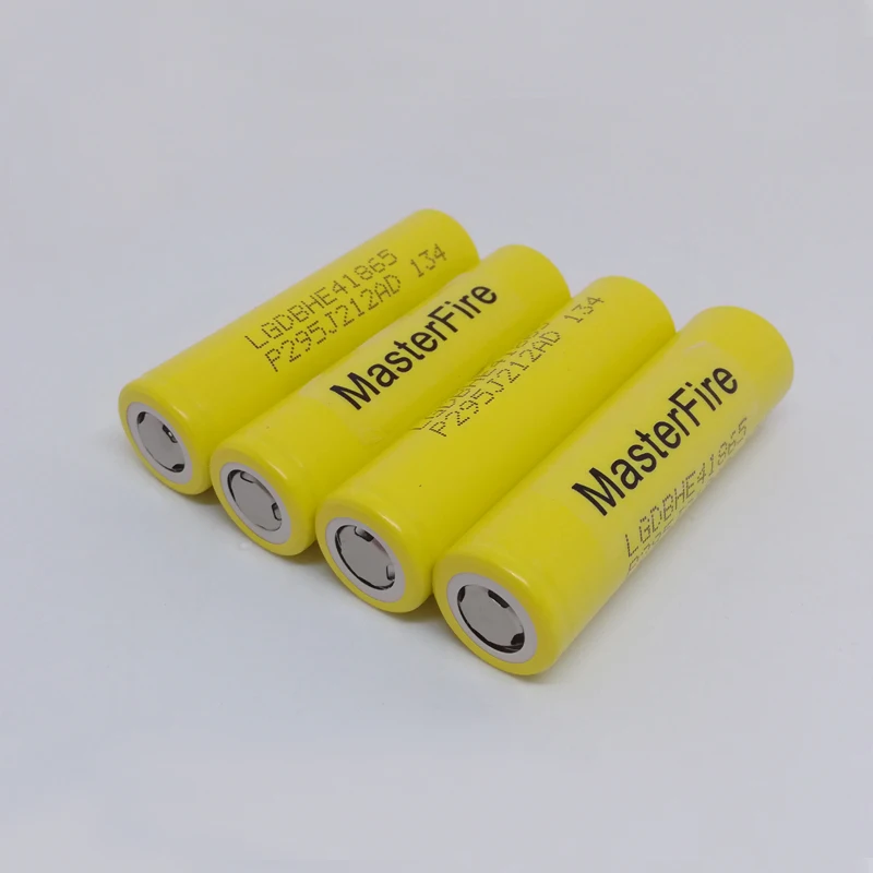 MasterFire 8pcs/lot 100% Original LG LGDBHE41865 2500mAh HE4 Battery ...