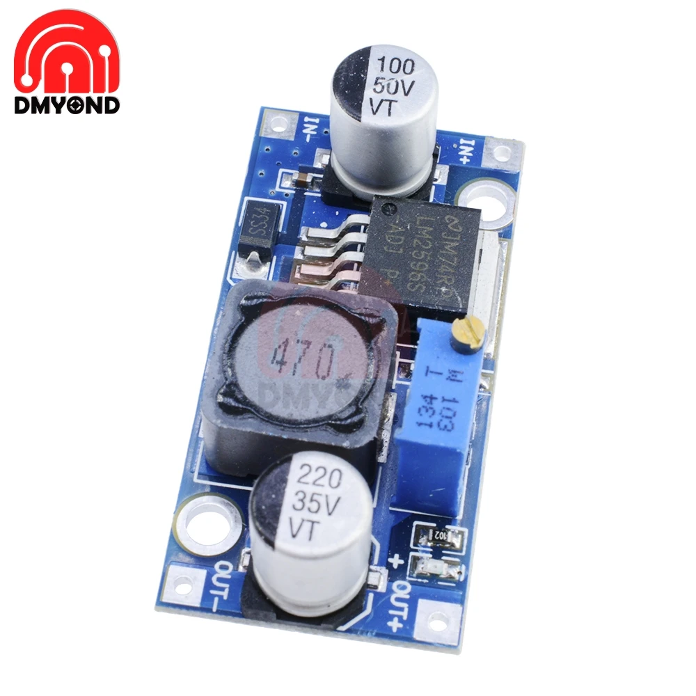 Dc 12v 3.3v Lm2596 Buck Converter Step Down Module Lm2596 Power Supply ...