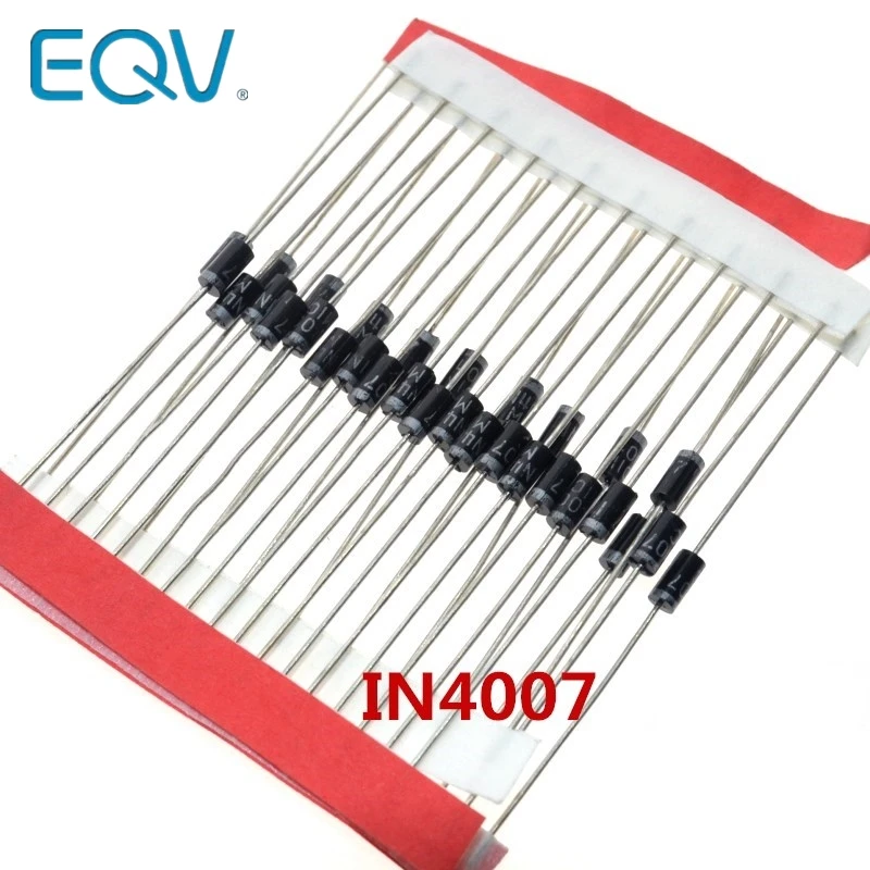 100PCS-1A-1000V-Diode-1N4007-IN4007-DO-41-IN4001-50V-IN4002-100V-IN4003 ...