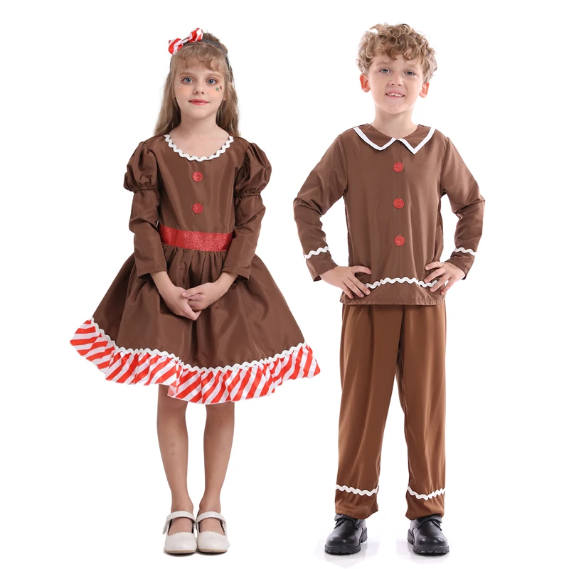 Gingerbread Costume For Little Girls