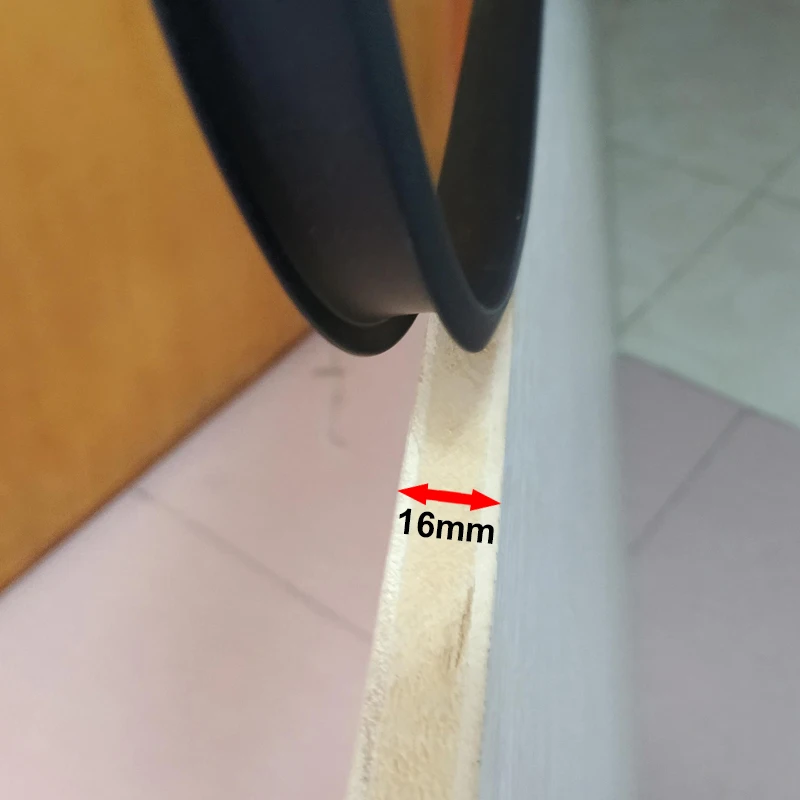 10ft 3m Length Flexible Plastic 5/8" 16mm Width U-molding U Moulding U ...