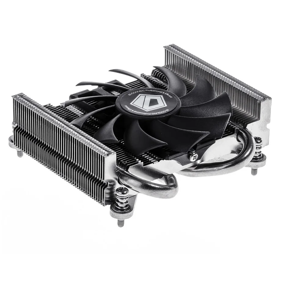 ID COOLING IS 25i 27mm 초박형 CPU 쿨러 2 히트 파이프 AIO HTPC 1U 미니 케이스 냉각 용 소켓 ...