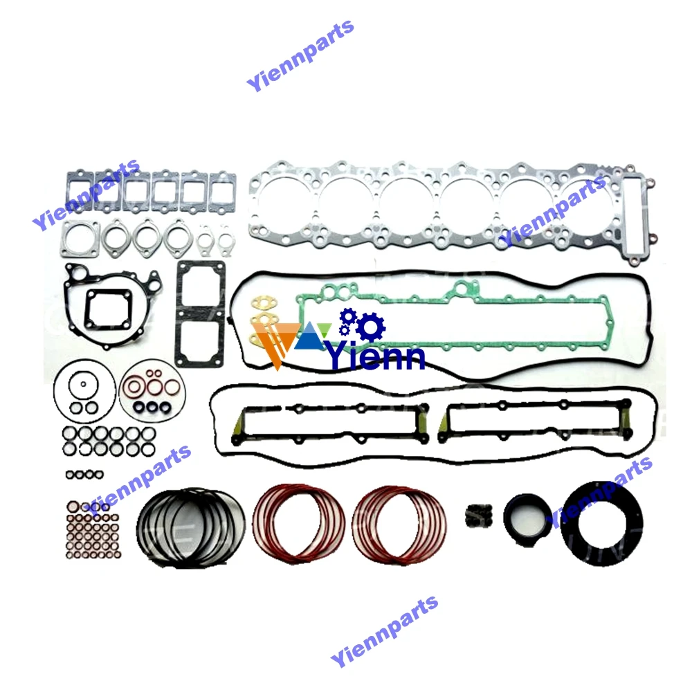 For Mitsubishi 6m60-1at 6m60-t 6m61 Full Gasket Kit Me993467 Me994737 ...
