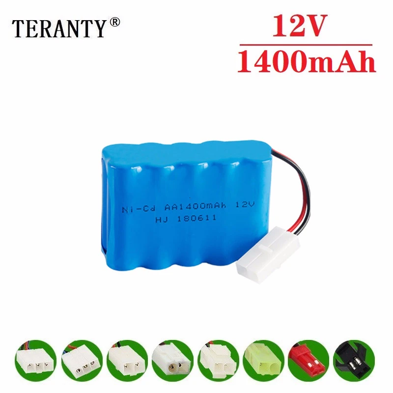 (X Model ) 12v 1400mah NiCD Battery For Rc toy Car Tanks Trains Robot ...