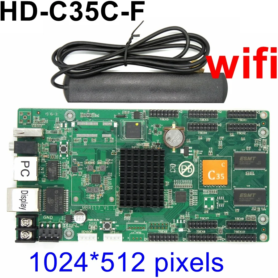 HD-C35C HD-C35 USB + Ethernet Asynchronous Controller Full Color Video ...