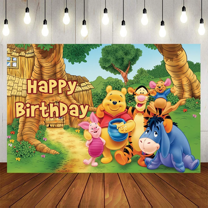 Winnie The Pooh Birthday Wallpaper