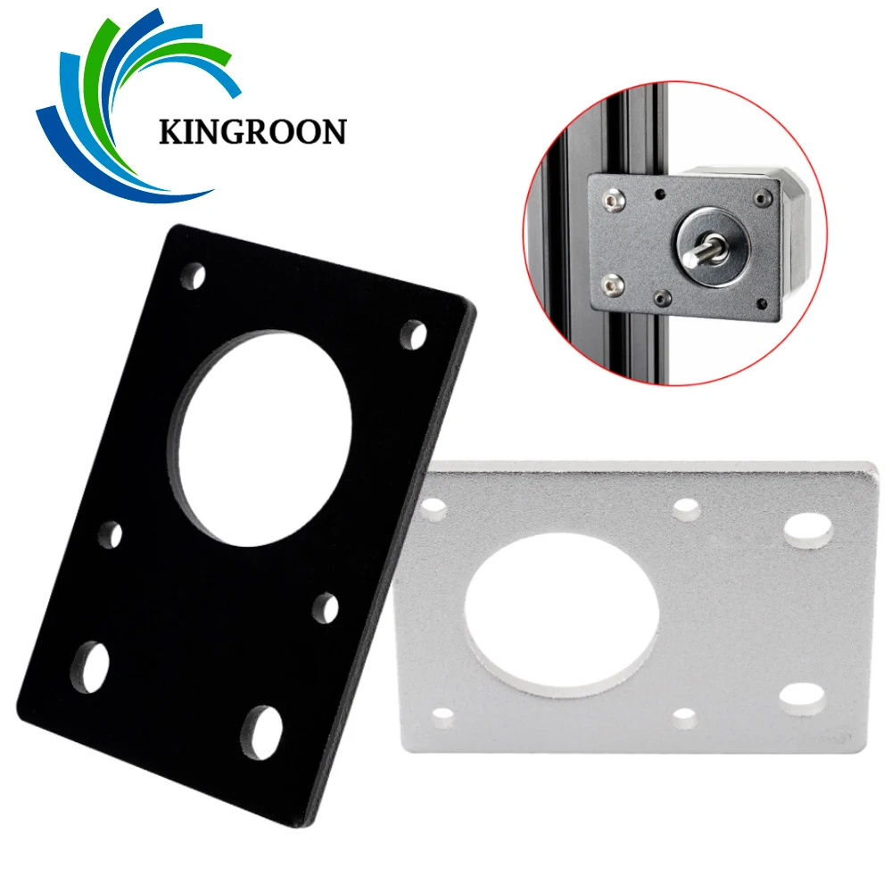 Kingroon 2pcs Nema 17 42 Stepper Motor Mounting Bracket Mounting Plate ...