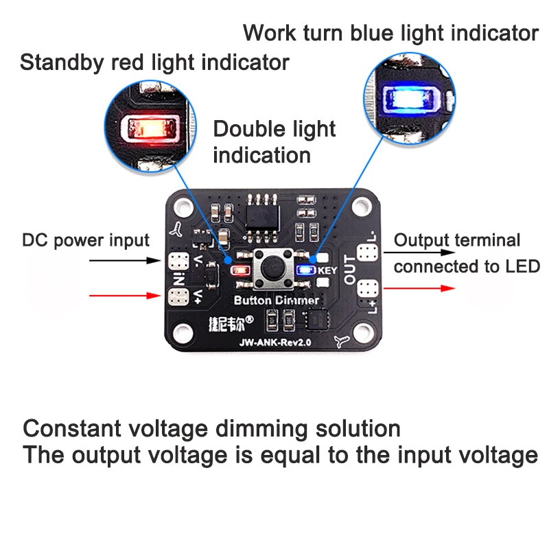 New Button Dimming Board Module Controller Button Bistable Electronic ...