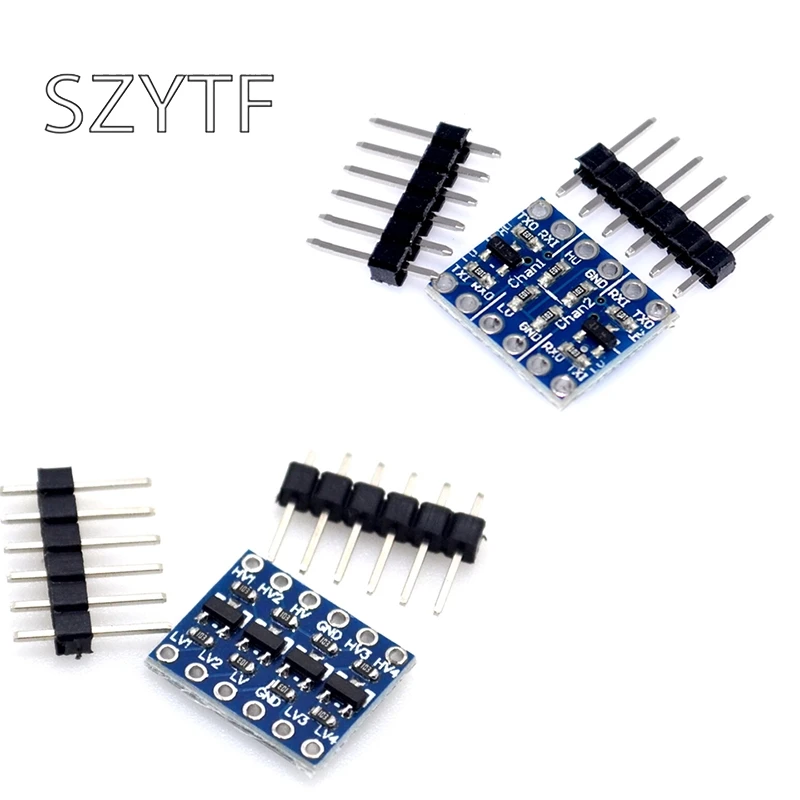 5pcs 4 Channel Iic I2c Uart Spi Logic Level Converter Bi-directional ...