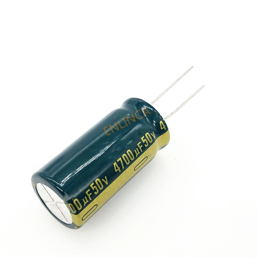 2pcs/lot High Frequency Electrolytic Capacitor 50v 4700uf 18*35 ...