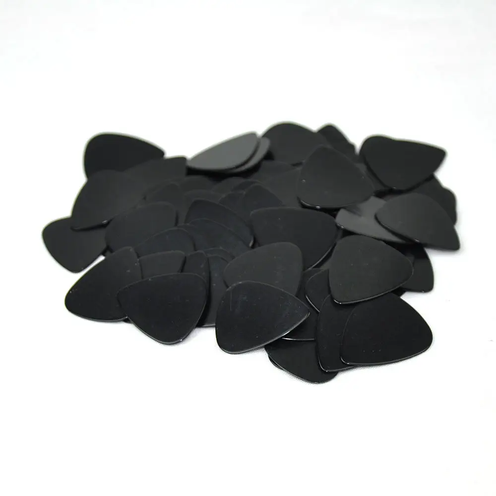 Pure Black Guitar Picks Solid Black Blank Celluloid Guitar Picks ...