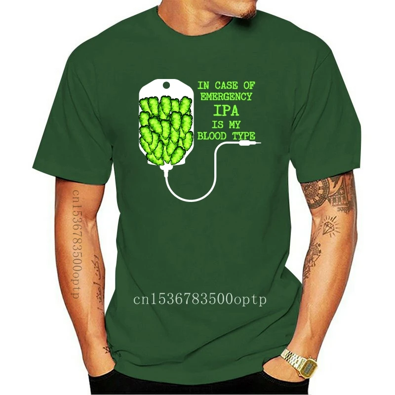 New-Ipa-Is-My-Blood-Type-Craft-Beer-Funny-T-Shirt-Humor-Printed-Formal ...