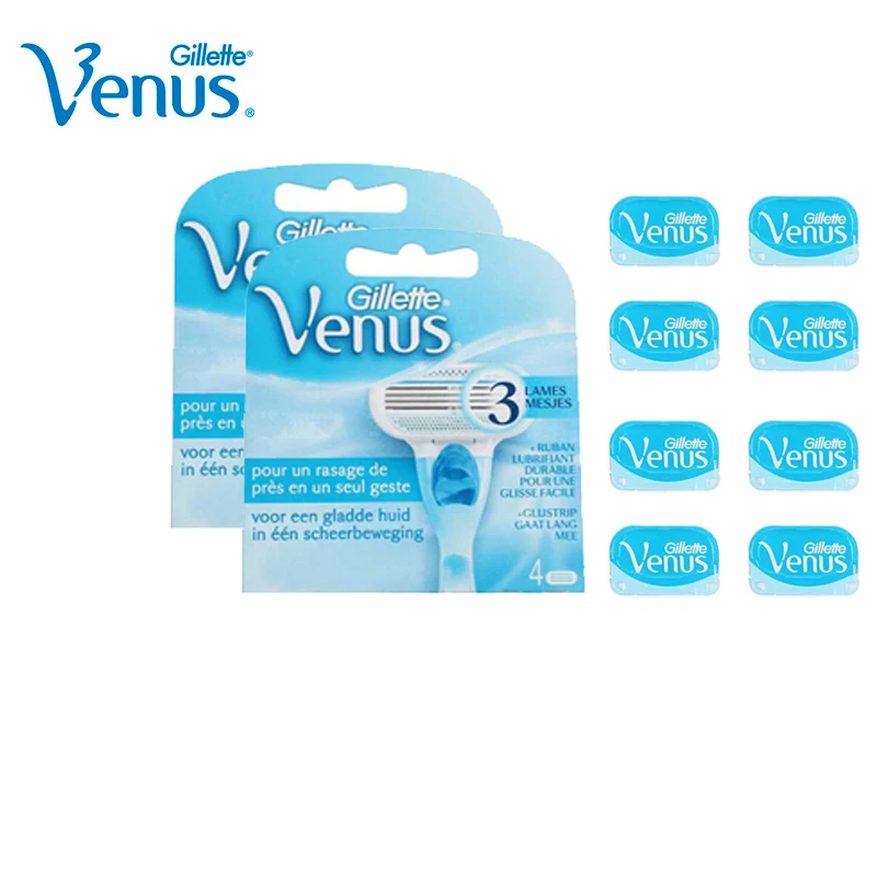 Gillette Venus Breeze Razor Blade For Women Lady Vns Shaving Hair ...