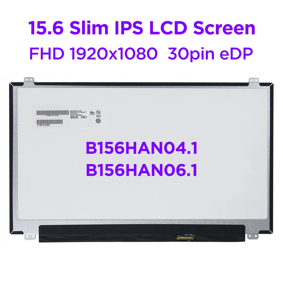 15-6-IPS-Laptop-LCD-Screen-B156HAN04-1-fit-B156HAN06-1-LP156WF4-SPB1 ...