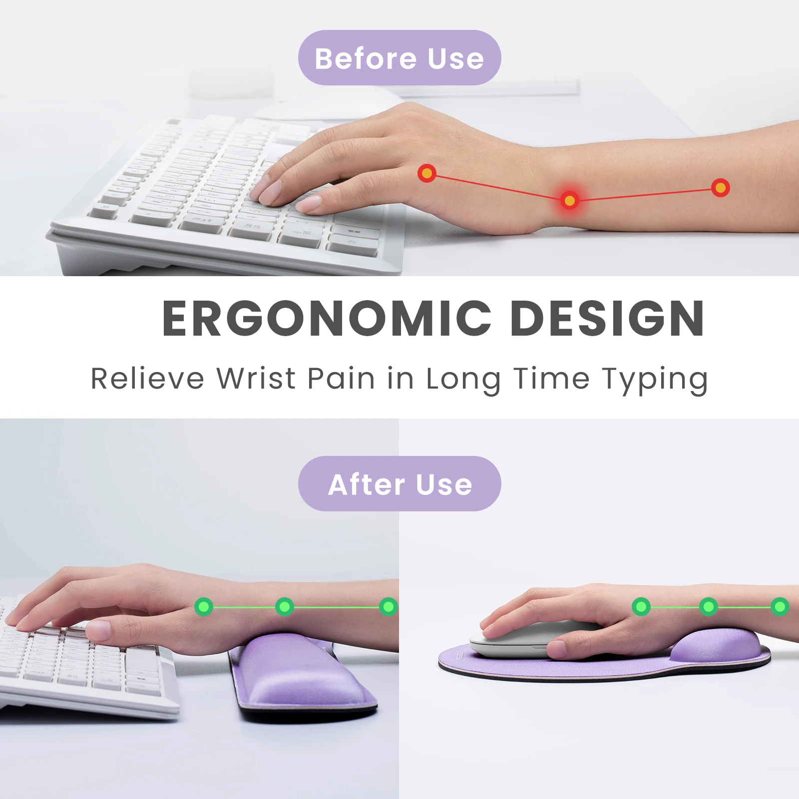 Ergonomics Mouse Pad