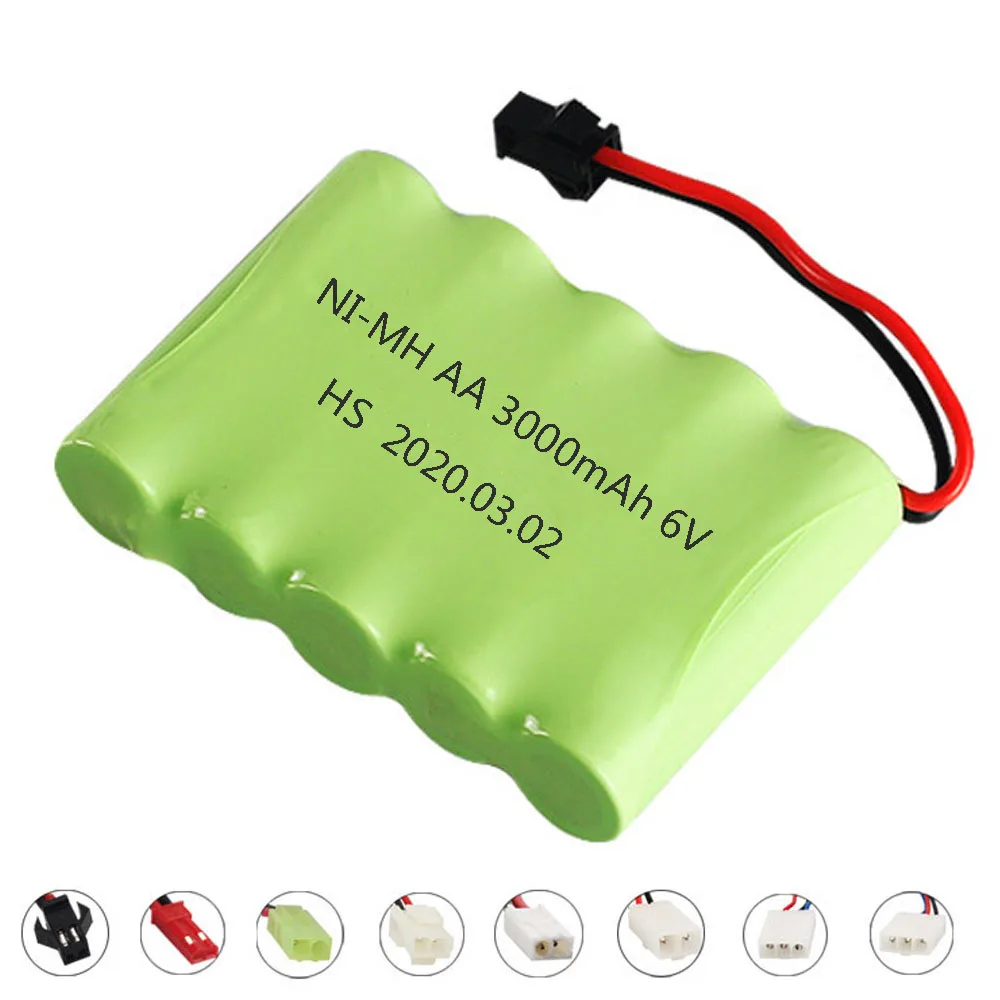 6V-3000mah-NiMH-AA-Rechargeable-Battery-For-Rc-Toys-Car-Tank-Truck ...