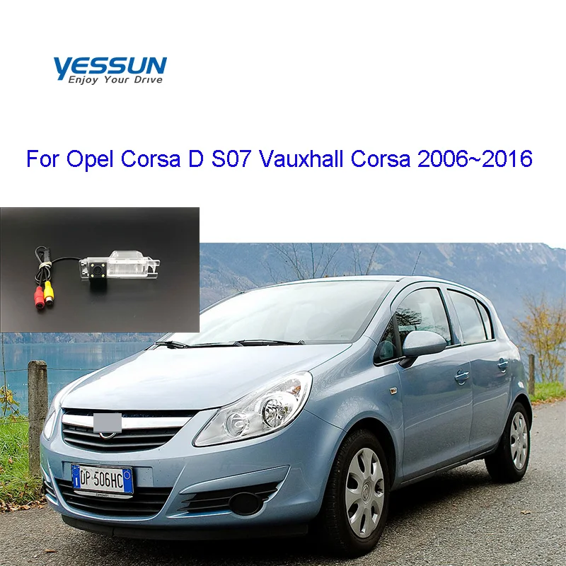 Car Rear View Camera For Opel Corsa D S07 Vauxhall Corsa 2006~2016 ...