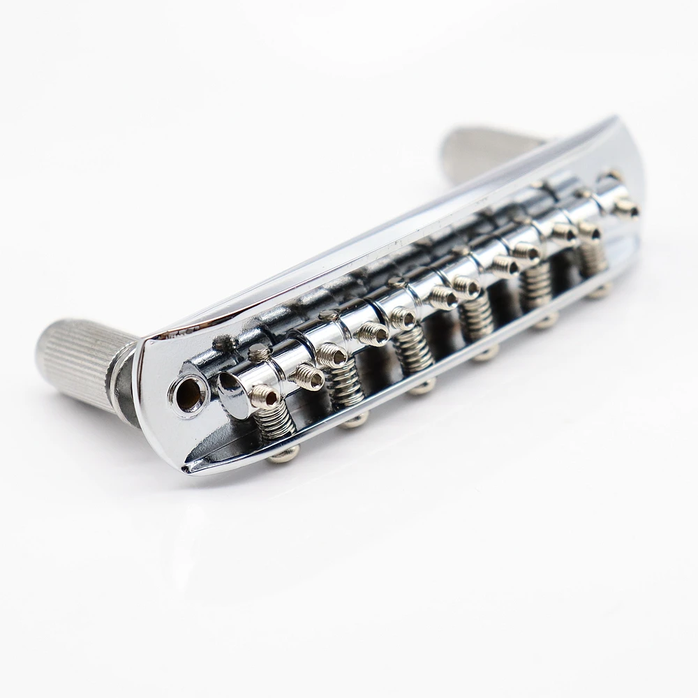 1set 6 String Jazzmaster Guitar Bridge Adjustable Threaded Saddle ...