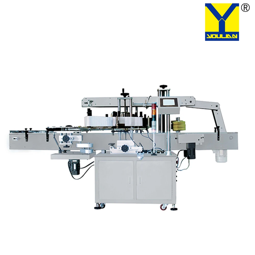 Automatic-1-2-sides-Labeling-Machine-for-Sticker-Clear-Transparent ...
