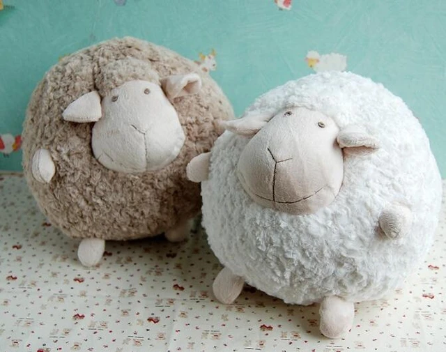 Cute Cartoon Fat Sheep
