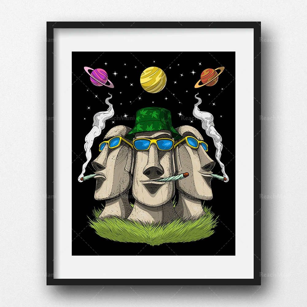 Psychedelic Weed Smoke