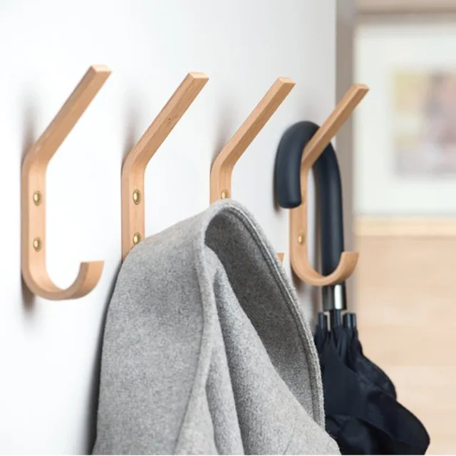 Wall-Mounted Coat Hooks - Made Minimal