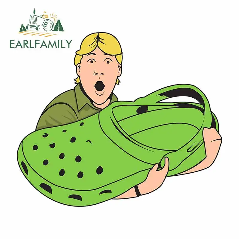 EARLFAMILY-13cm-x-11-3cm-For-Crikey-Vinyl-Car-Stickers-Cartoon-Decal-3D ...