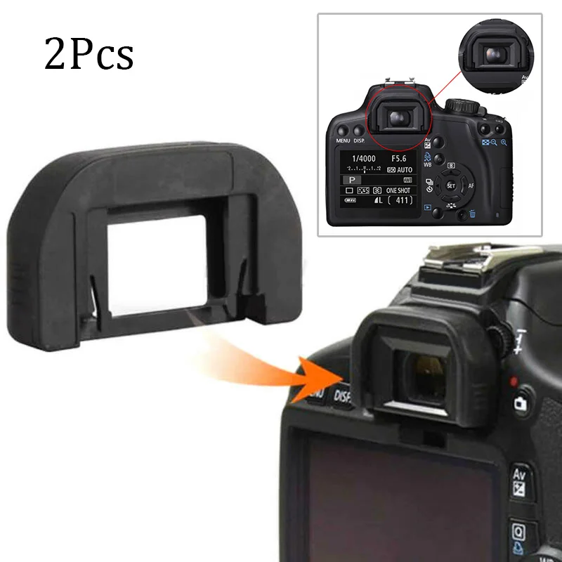 2pcs-Viewfinder-Eyepiece-Eyecup-Protective-Cover-For-Canon-EOS-600D ...