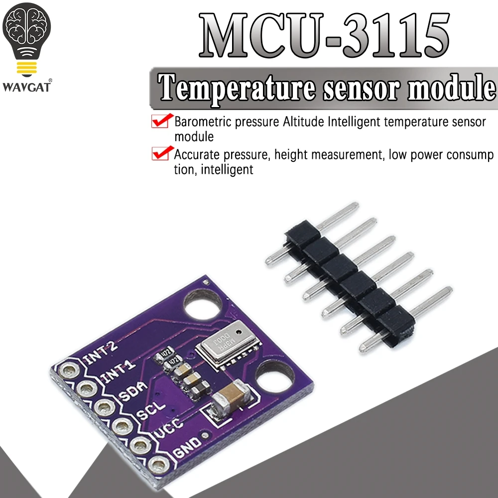 MPL3115A2 pneumatic pressure altitude intelligent temperature sensor ...