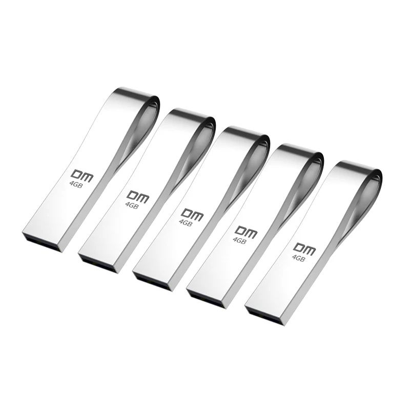 DM USB Flash Drive Metal Pen Drive 4GB PD136 Waterproof USB Stick 10pcs ...