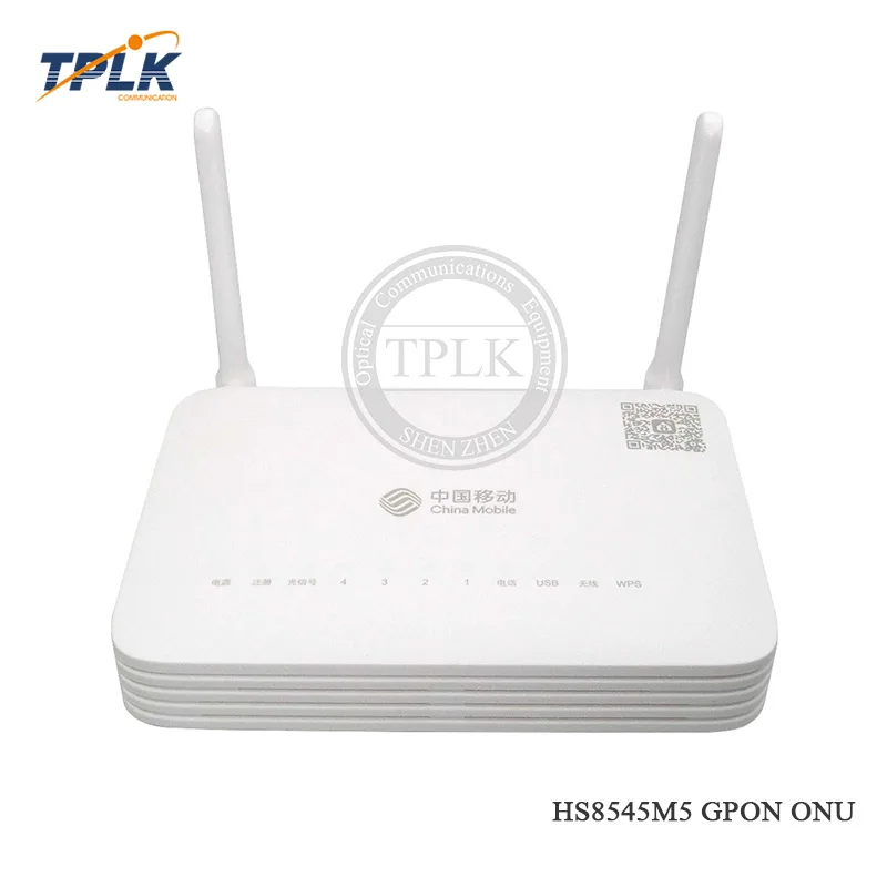 2021 mais recente versão hs8545m5 gpon terminal onu ont 1ge + 3fe 1pot ...