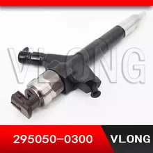4PCS Common Rail Diesel Injectors 295050-0300 16600-3XN0A 16600-5X30A ...