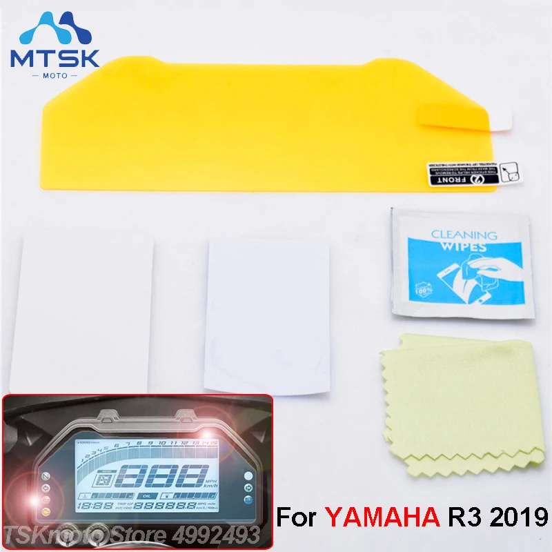 For Yamaha YZF R3 R3 2019 2020 Instrument Cluster Scratch Screen ...