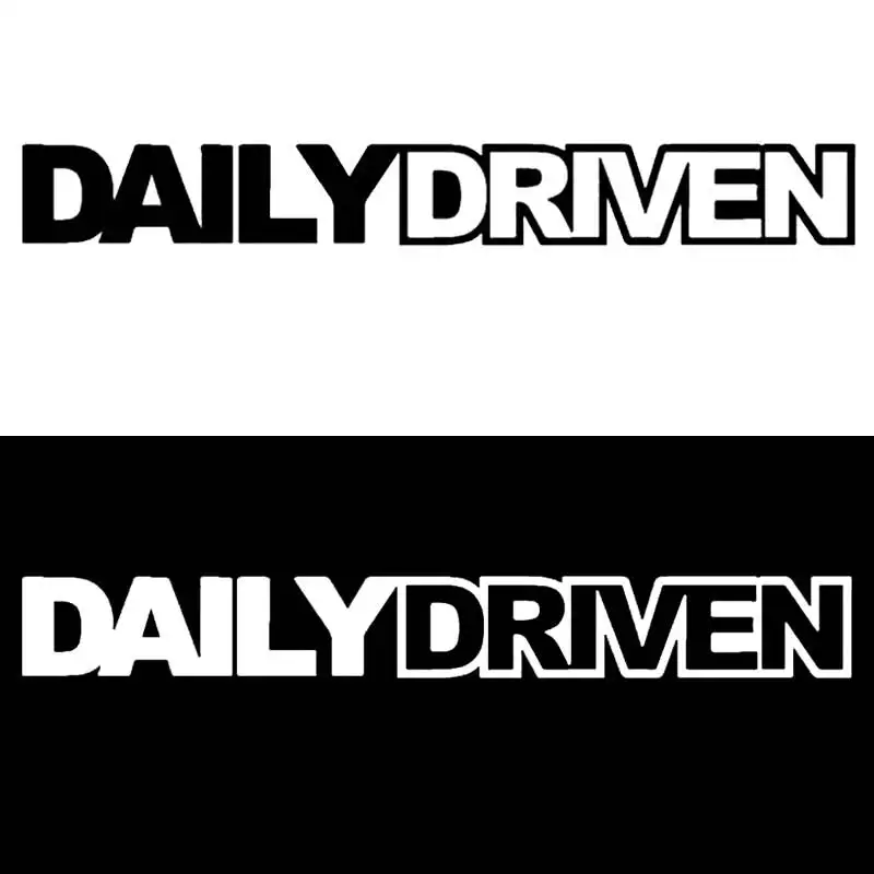 Daily Driven Sticker