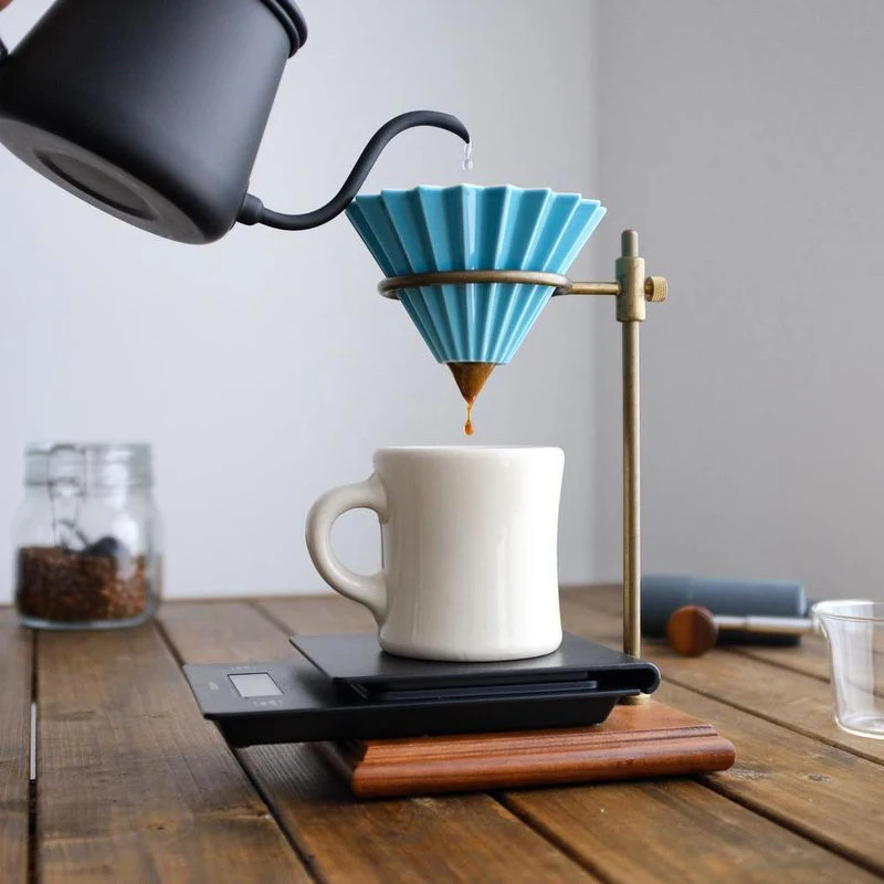 종이 접기 컵 V60 핸드 러쉬 드립 커피 필터 깔때기 더 세라믹 컬러 필터 컵 수제 케이크커피 필터 Aliexpress