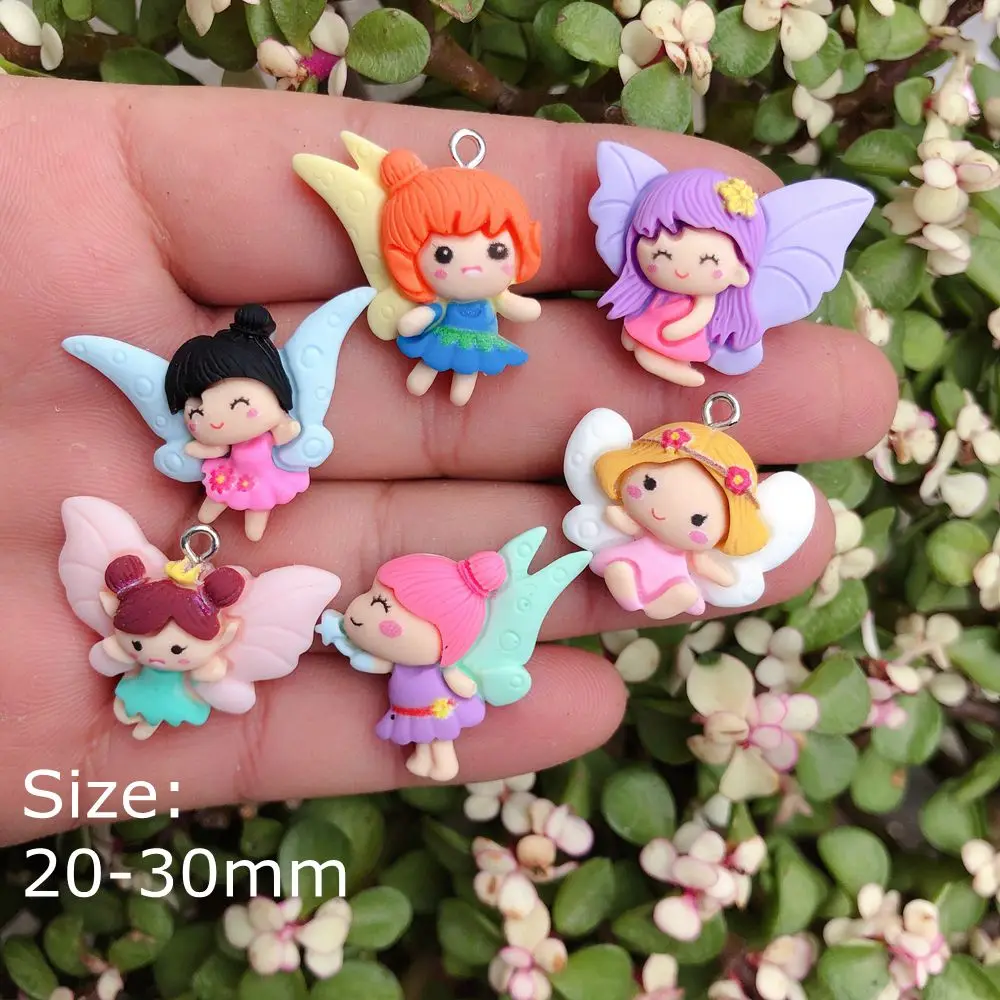 10pcs/Pack Cartoon Resin Charms for Earring Key Chain Necklace Pendant ...