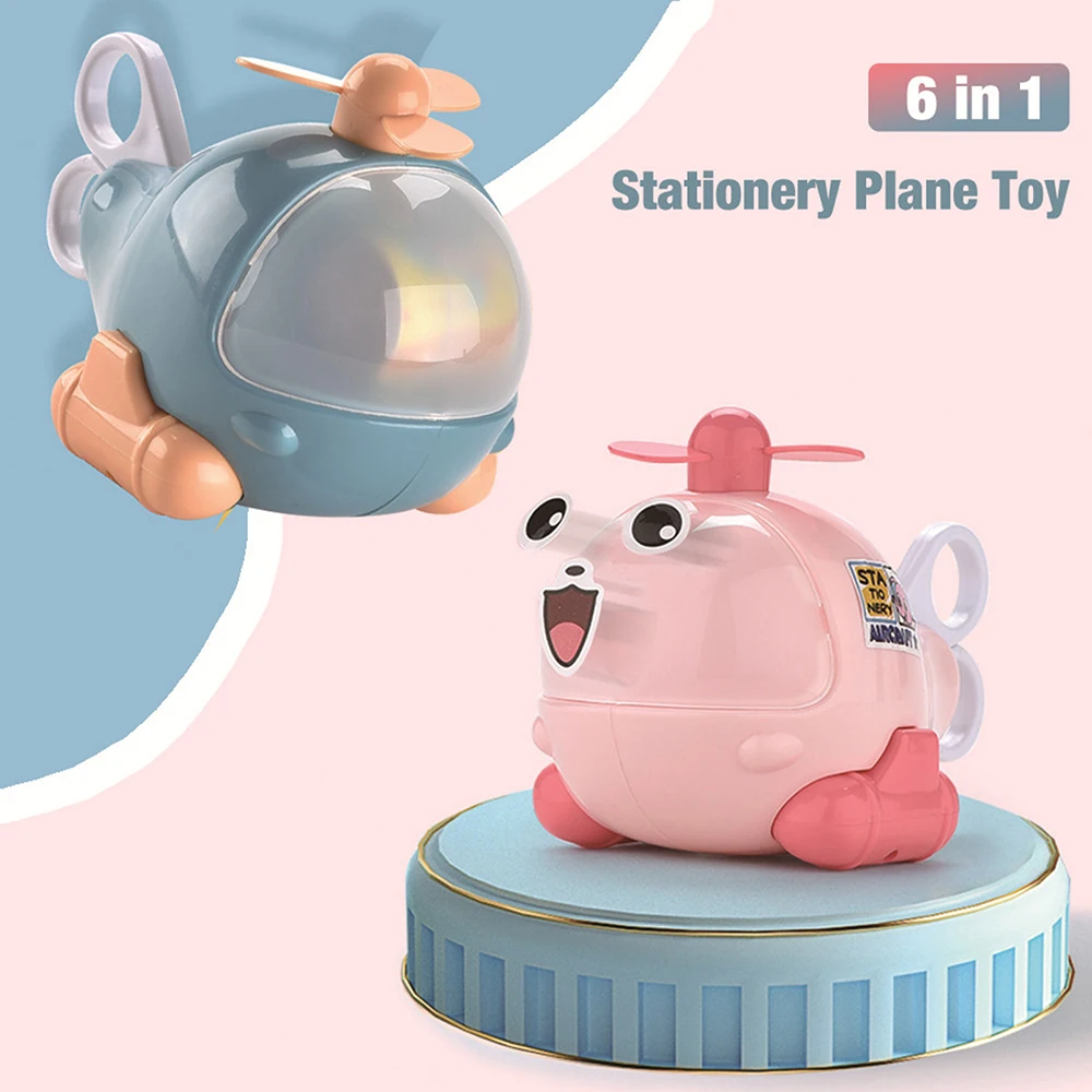 Cartoon Small Airplane Stationery Montessori Toys For Boys Girls Multi cartoon-small-airplane-stationery-montessori-toys-for-boys-girls-multi