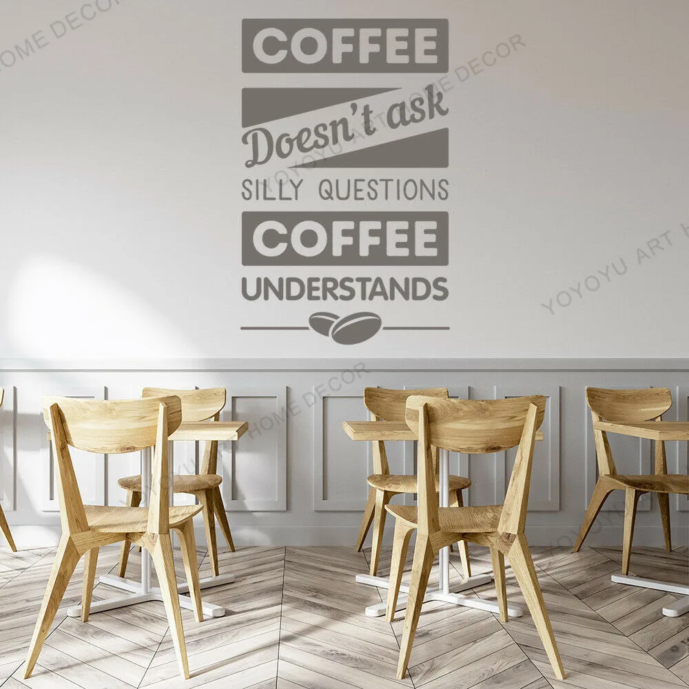 Creative-Coffee-Quote-Wall-Decal-Food-Drink-Words-Mural-Vinyl-Window ...