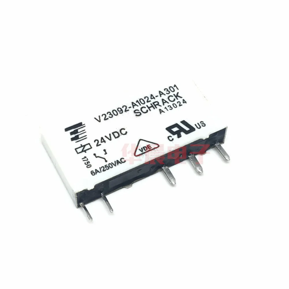 5PCS/LOT V23092 A1024 A301 6A250VAC 24V 5PIN Set Of Conversions|Relays ...